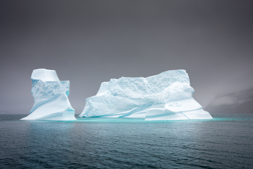 Unveiling the Luminous Elegance and Ethereal Glow of Icebergs – www ...